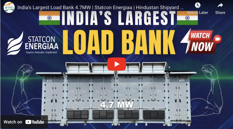Load Bank by Statcon Energiaa | India's largest Load Bank