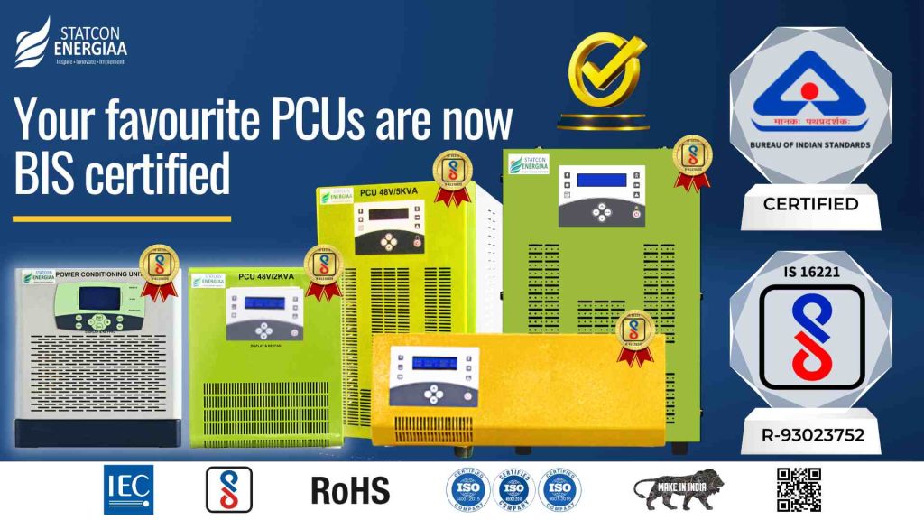 Off-Grid Solar Inverter (Grid-Charging Enabled) | Statcon Energiaa